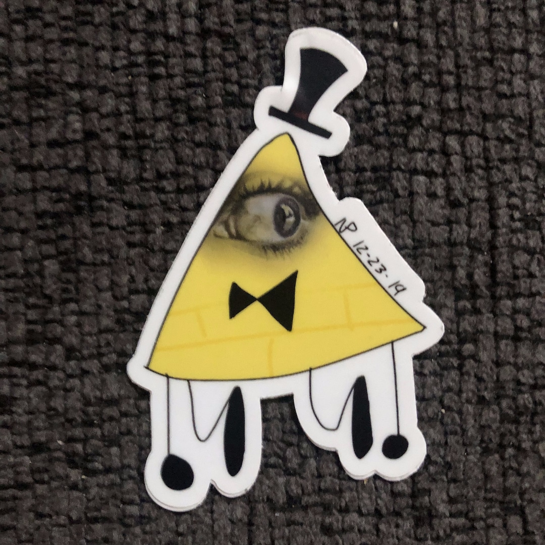 Bill Cipher Eye Sticker - Etsy