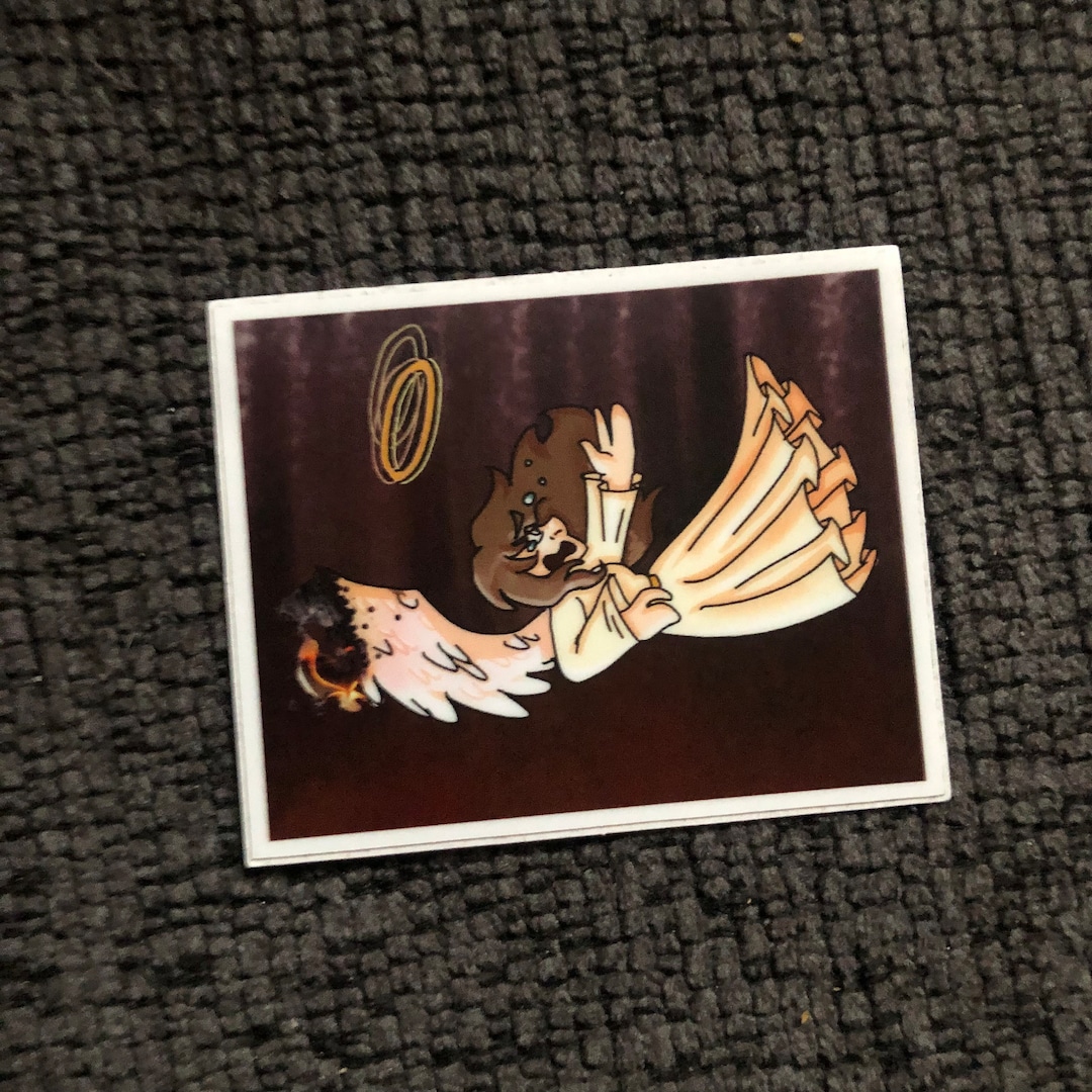 Fallen Angel Sticker - Etsy