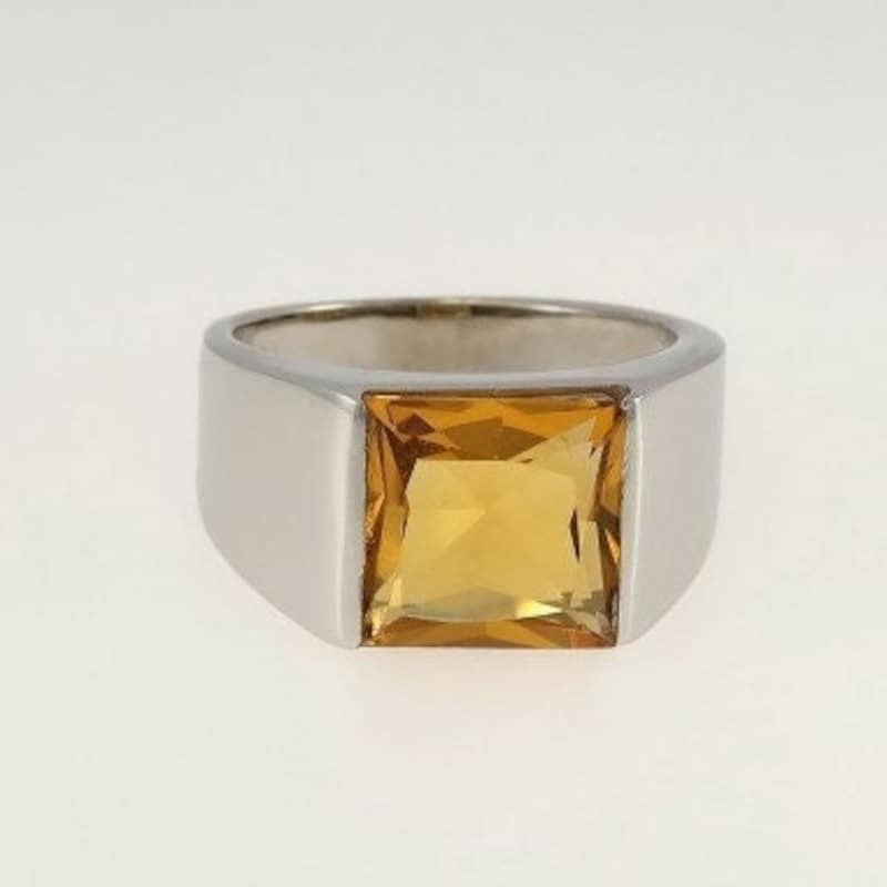 Rings Citrine for Men - Etsy