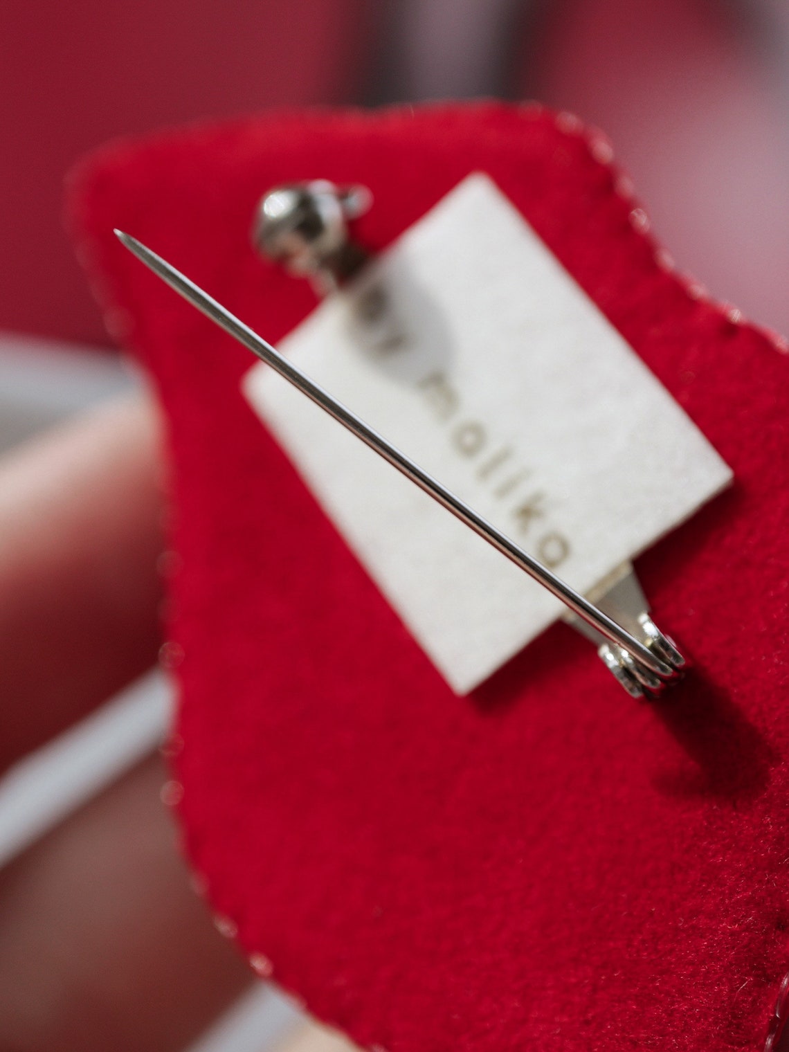 Lips Brooch Pin / Biting Lip Beaded Brooch / Women's Day - Etsy