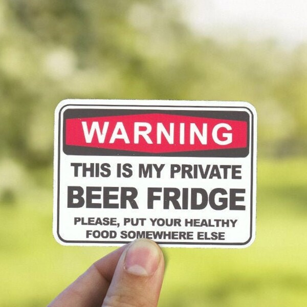 Fridge Decal - Etsy