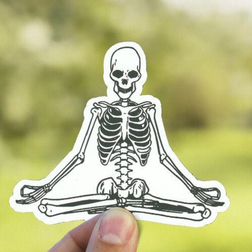 Skeleton Sticker Pack - Etsy