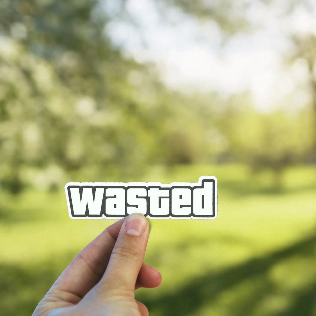 Wasted Sticker Gift for Stoners Eco Friendly Birthday Gift - Etsy UK