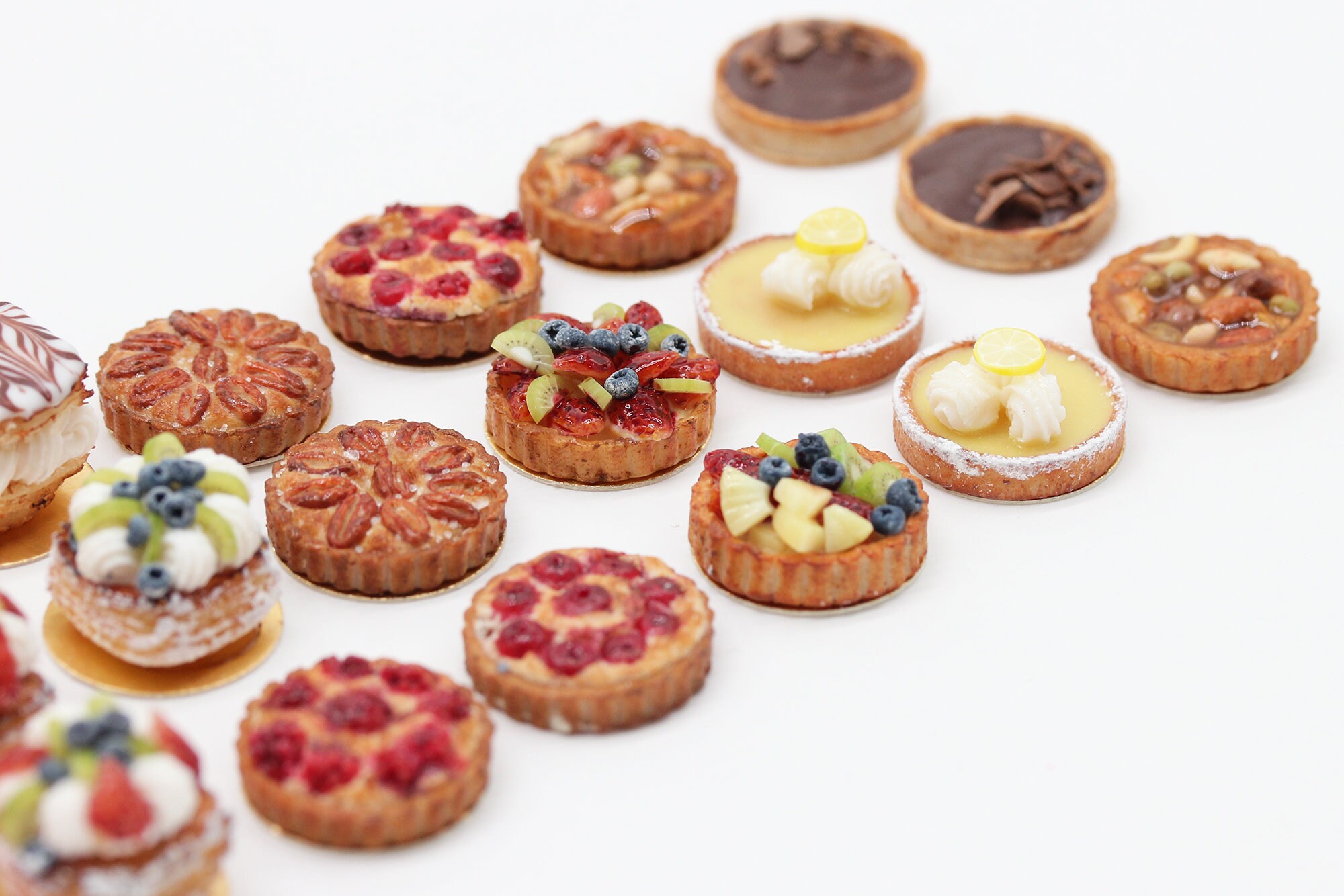 Aaron's Bakery Patisserie Display Case Cabinet With Assorted Pastries ...