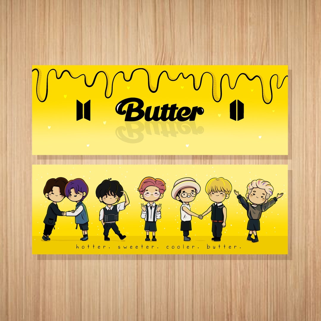 Bts Butter Bookmark - Etsy