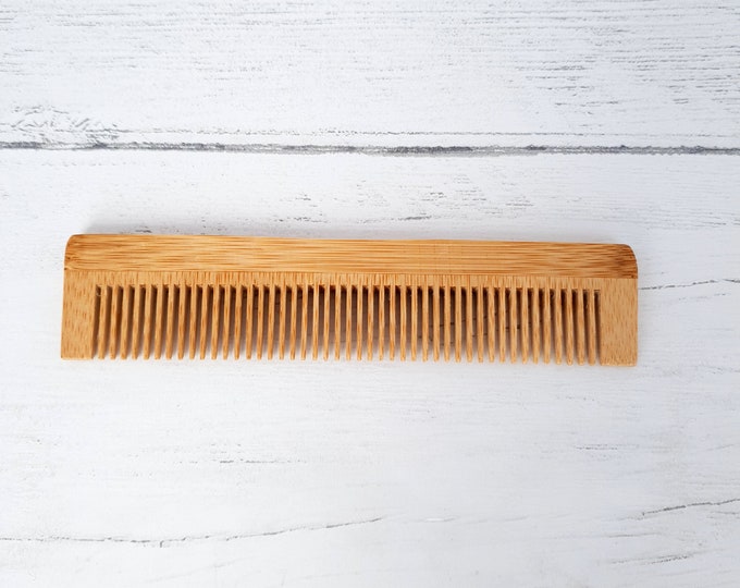 Bamboo Comb - Etsy