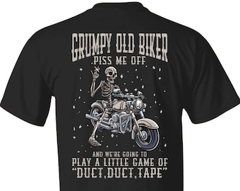 Grumpy Old Biker - Etsy