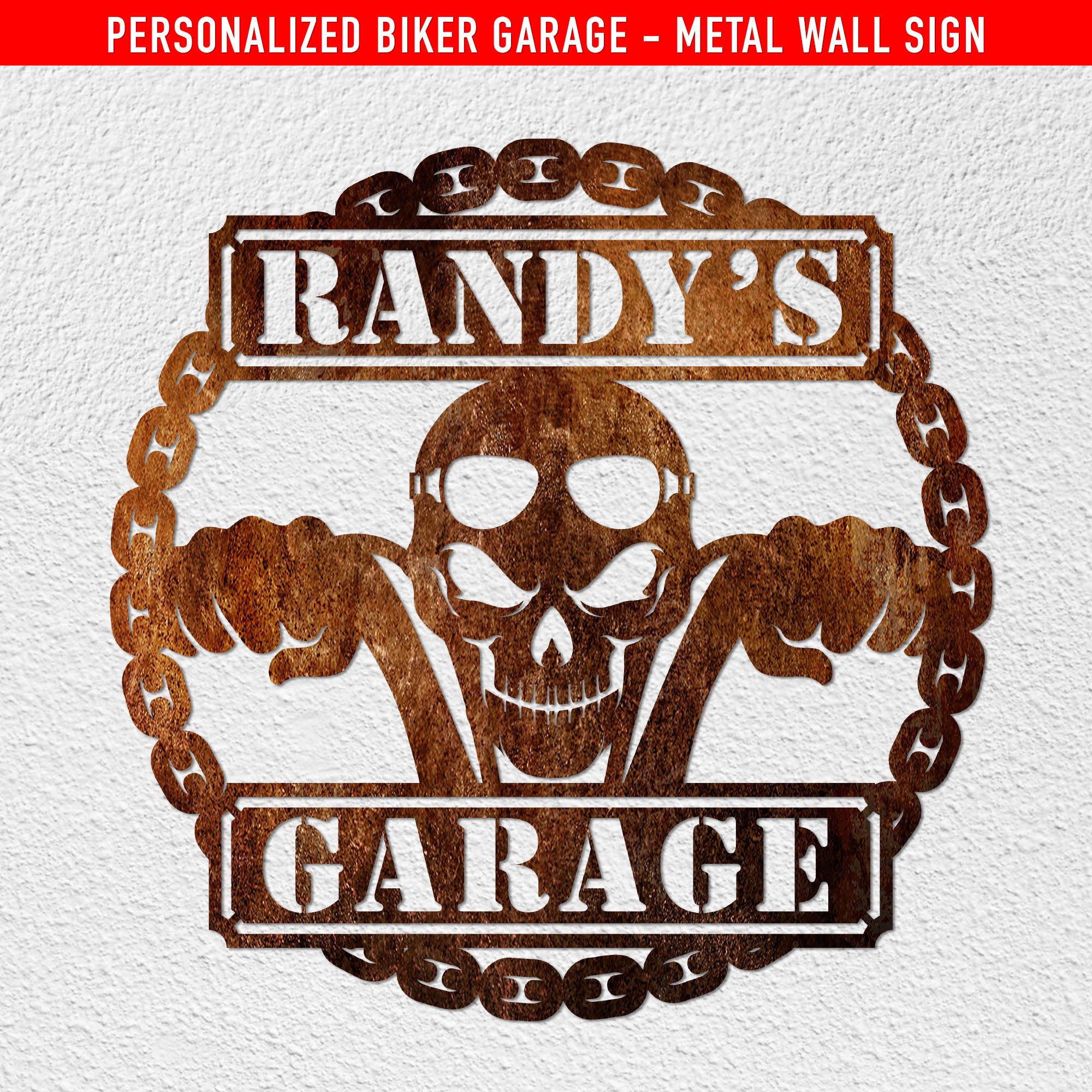 Harley Davidson Sign To Be Personalized For Biker Gift Metal | Etsy