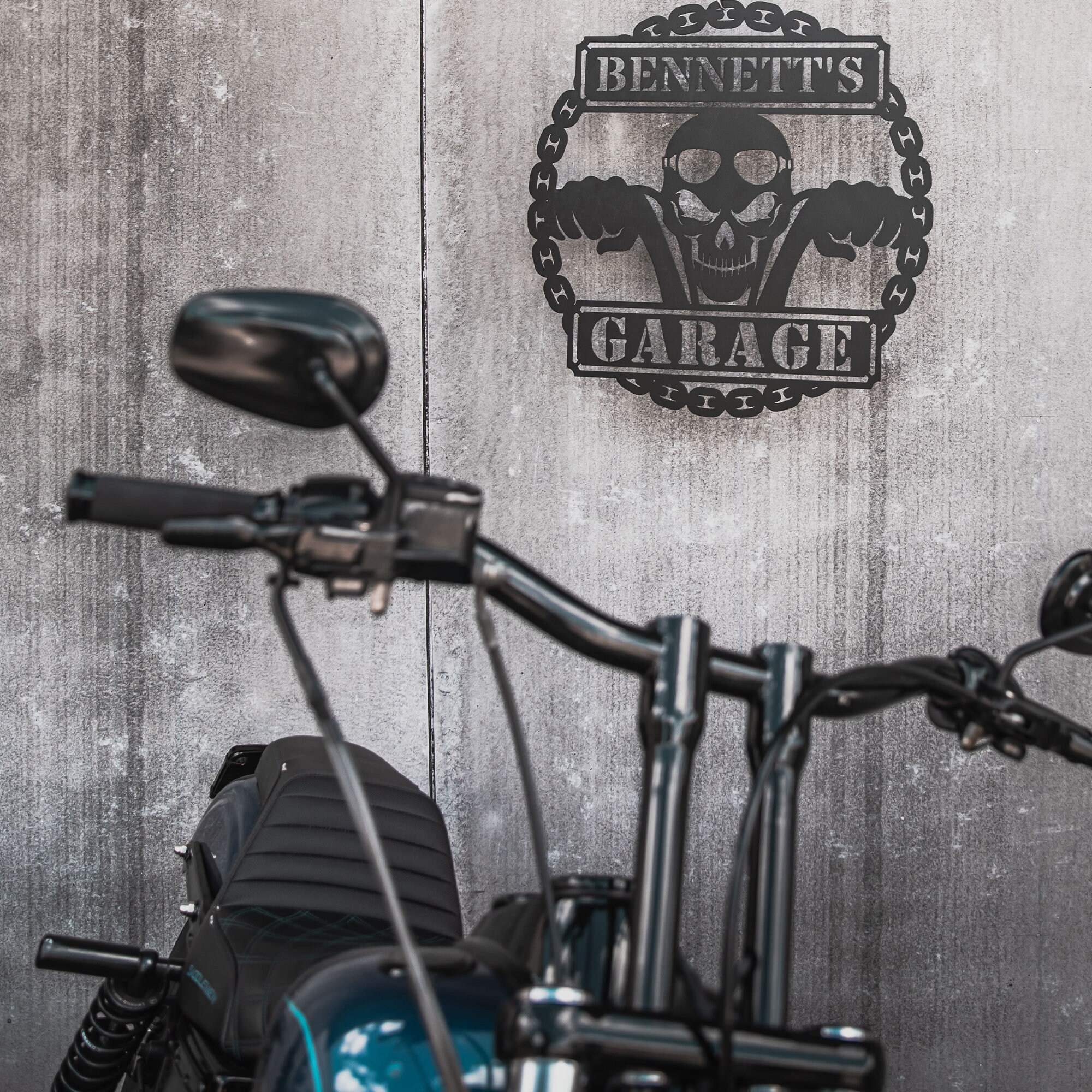 Victory Motorcycle Sign to Be Personalized for Biker Gift - Metal Wall ...