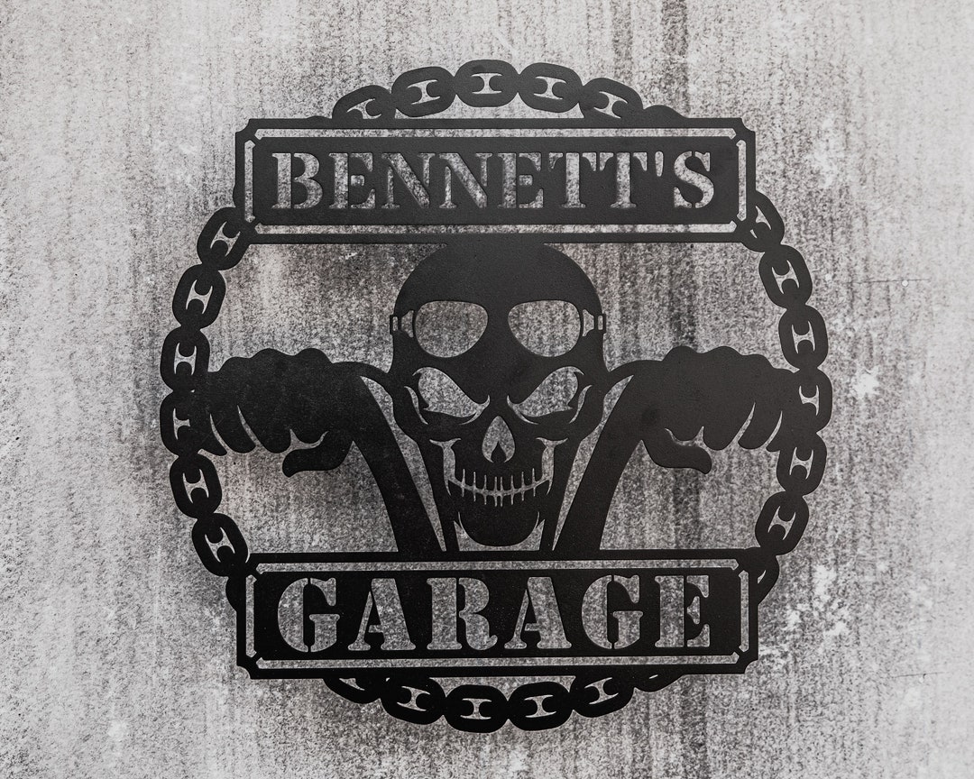 Victory Motorcycle Sign to Be Personalized for Biker Gift - Metal Wall ...