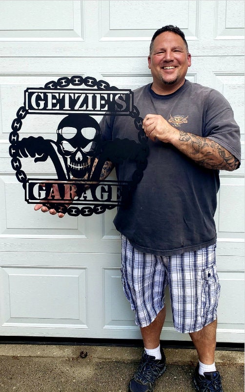 Victory Motorcycle Sign to Be Personalized for Biker Gift - Metal Wall ...