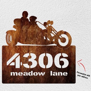 3 Wheeler Trike Bike Sign to Be PERSONALIZED - Metal Street Sign ...