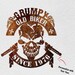 PERSONALIZED Birthday Gift - Grumpy Old Biker - Metal Wall Art Sign ...