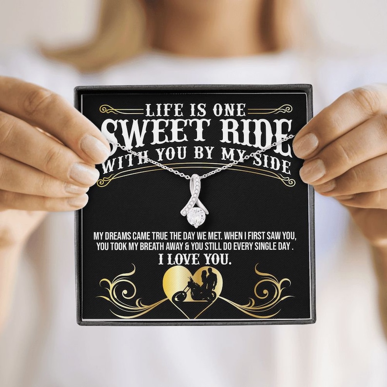 Biker Gift for Her Life is One Sweet Ride Biker Love - Etsy