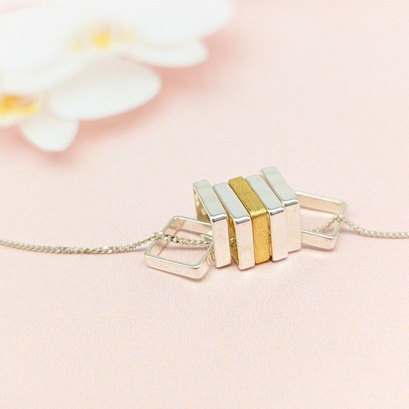 Square Pendant - Etsy