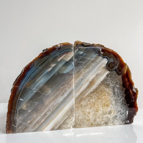 Geode Bookends - Etsy