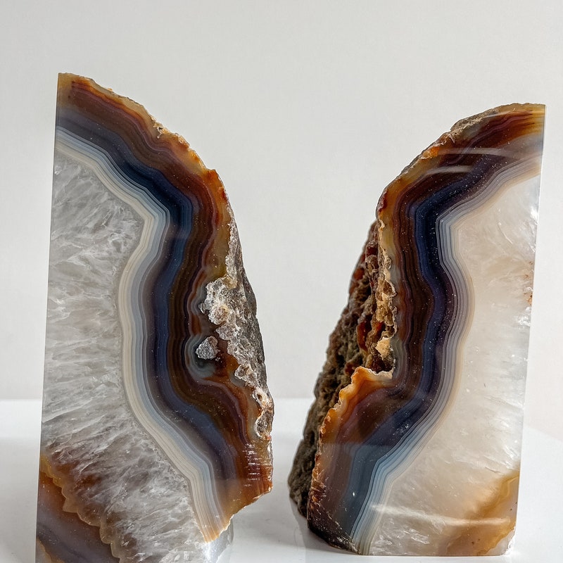 Geode Bookends - Etsy