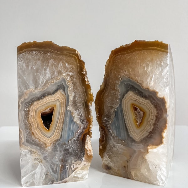 Geode Bookends - Etsy