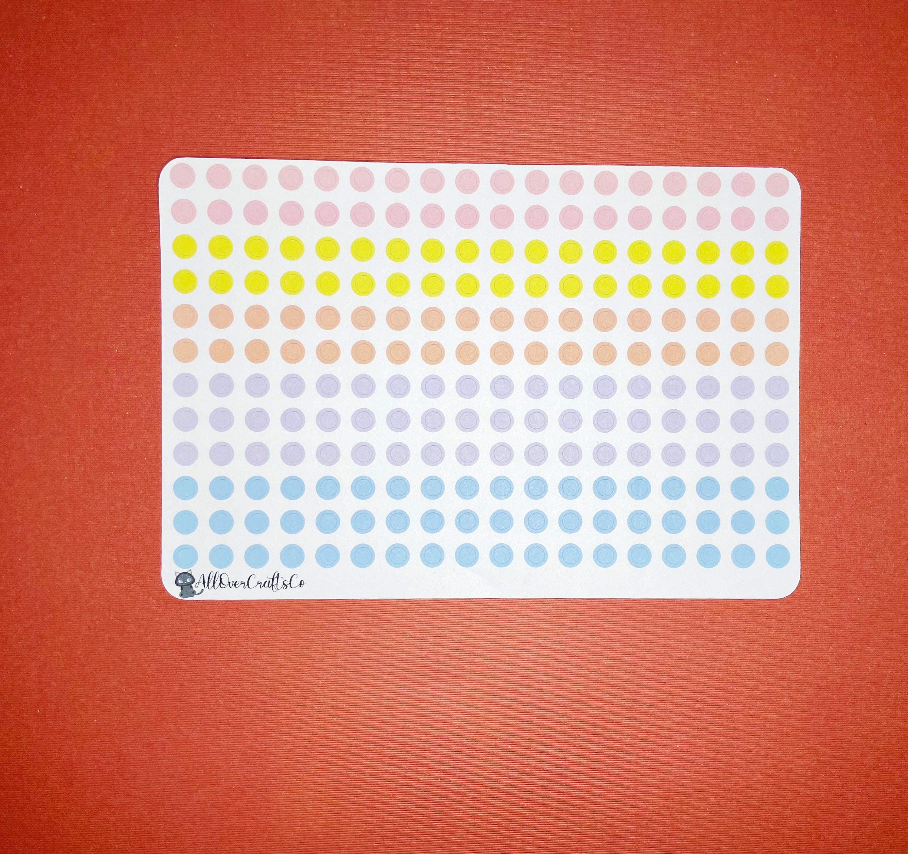 4 Mm Planning Dots - Dots for Planning and Lists - Very Tiny Colored ...