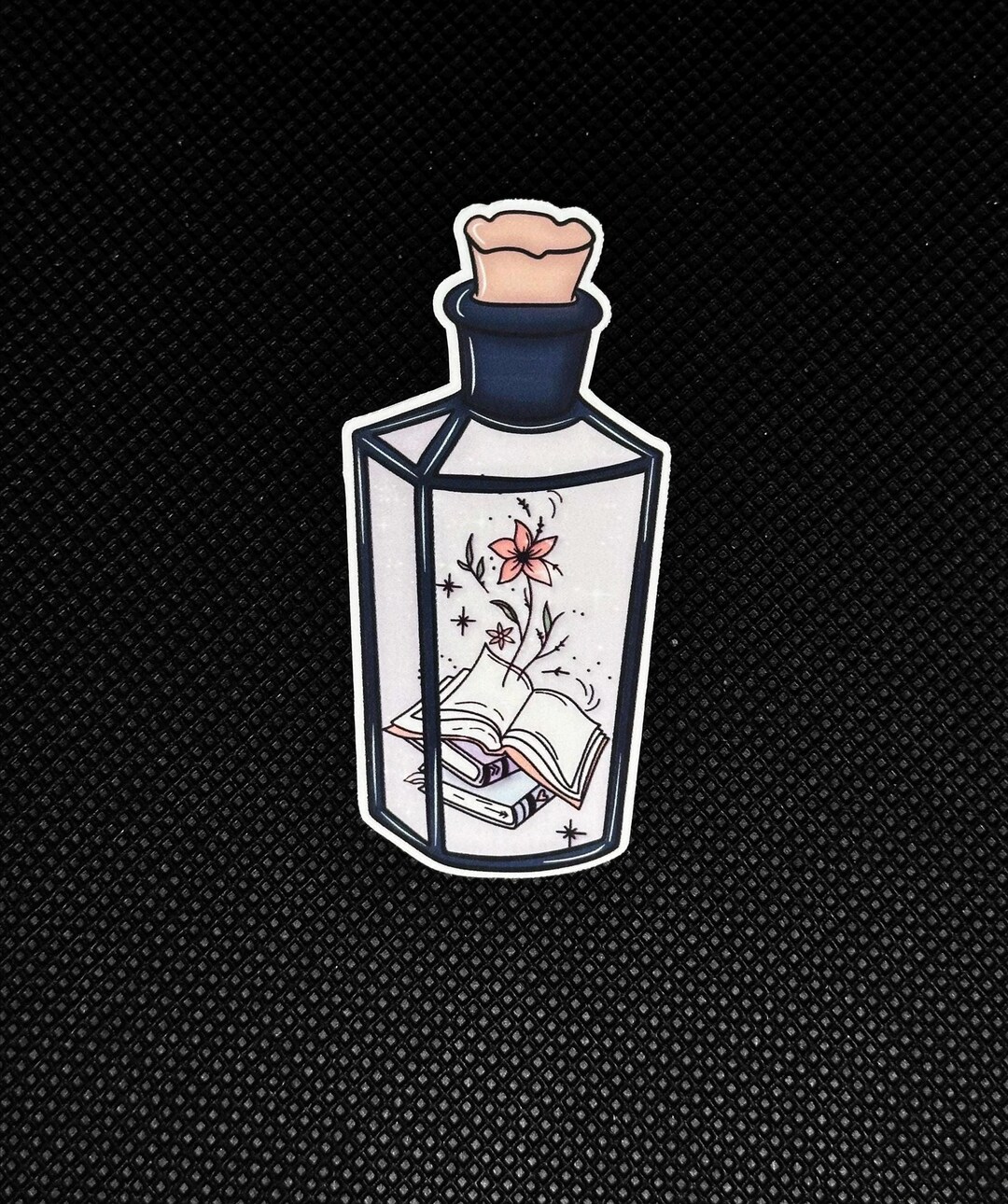 Magical Book Potion - Waterproof Sticker - Perfect for Laptops, Bottles ...