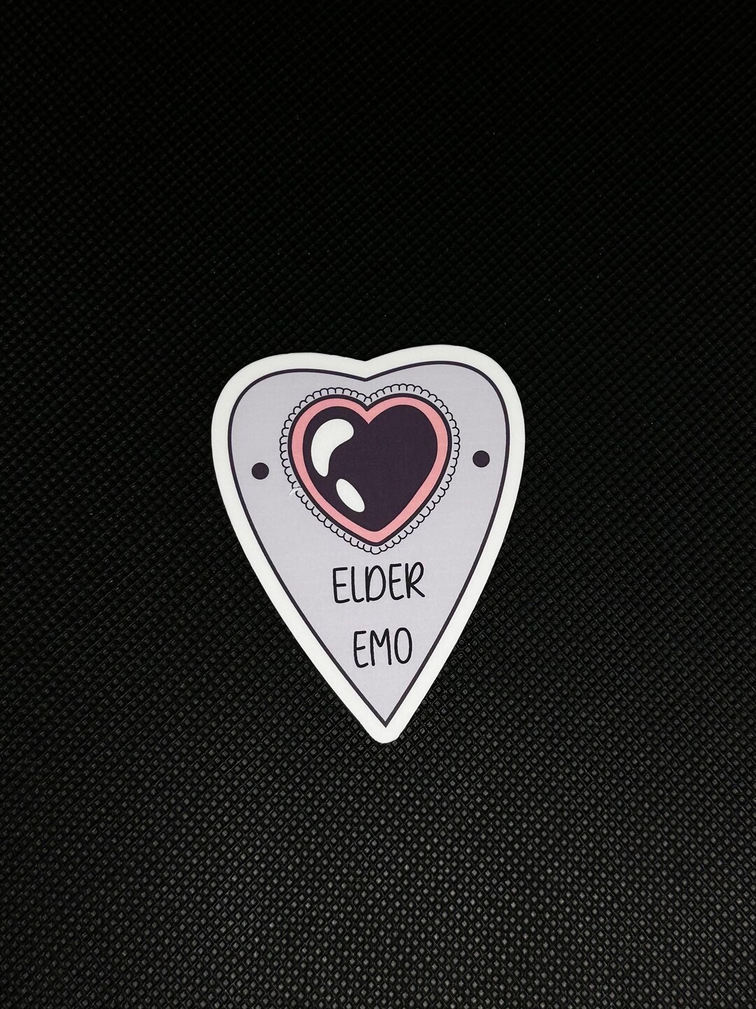Elder Emo Ouija Piece - Waterproof Sticker - Perfect for Laptops ...