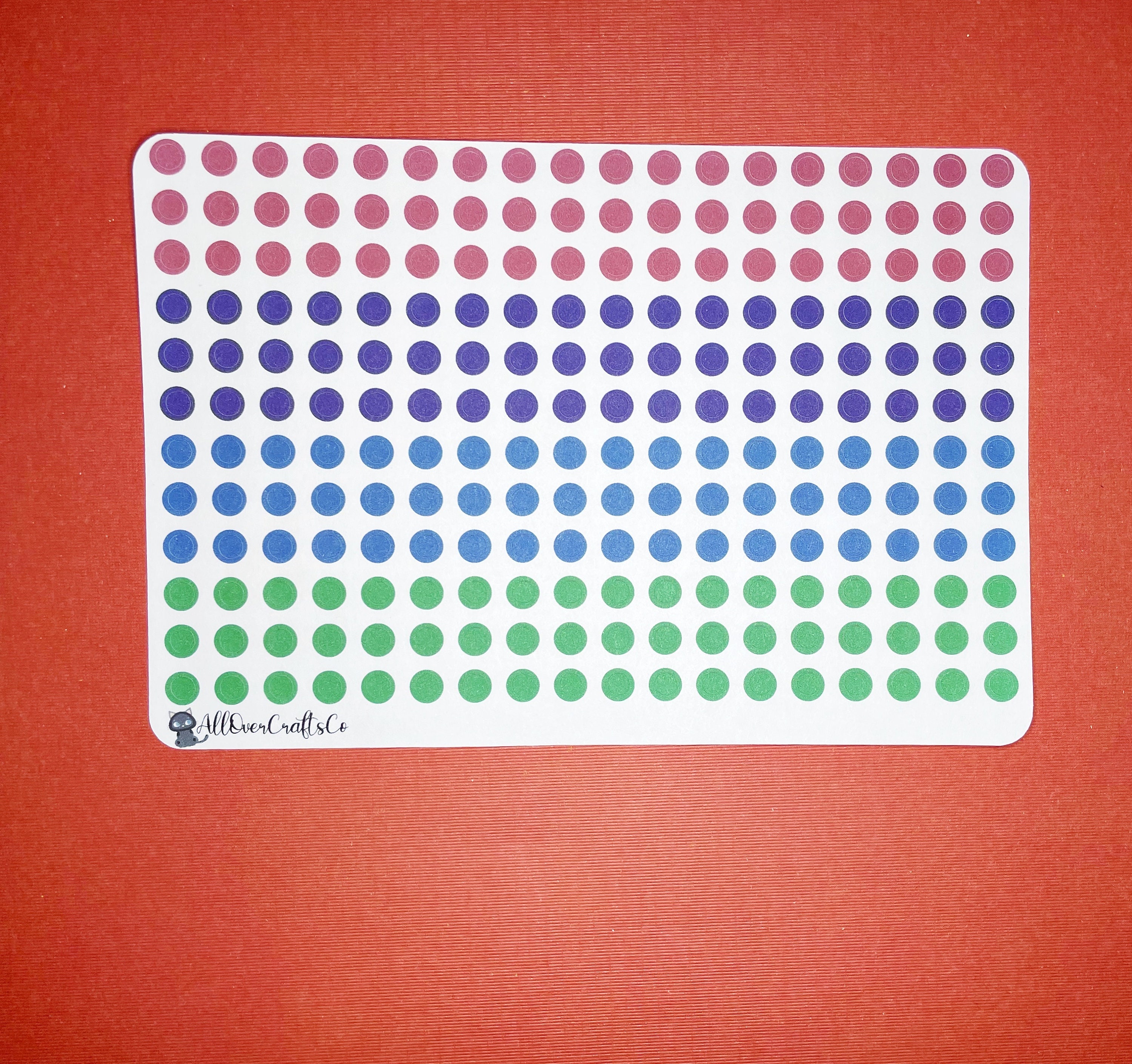 4 Mm Planning Dots - Dots for Planning and Lists - Very Tiny Colored ...