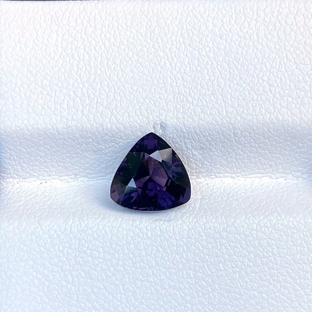 Natural Unheated Violet Spinel 2.56 Cts Trillion Cut Loose Gemstone - Etsy