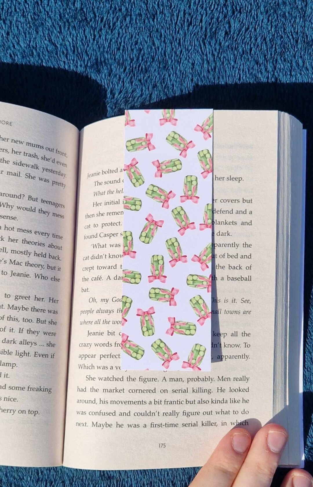 Pickle in A Jar Bookmark - Etsy UK