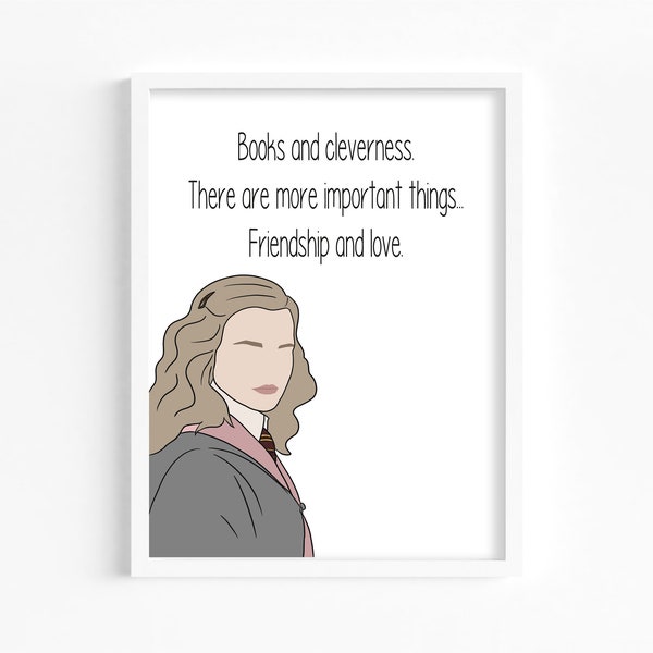 Hermione Quote - Etsy