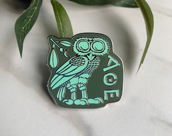 Greek Mythology Hard Enamel Pin - Etsy