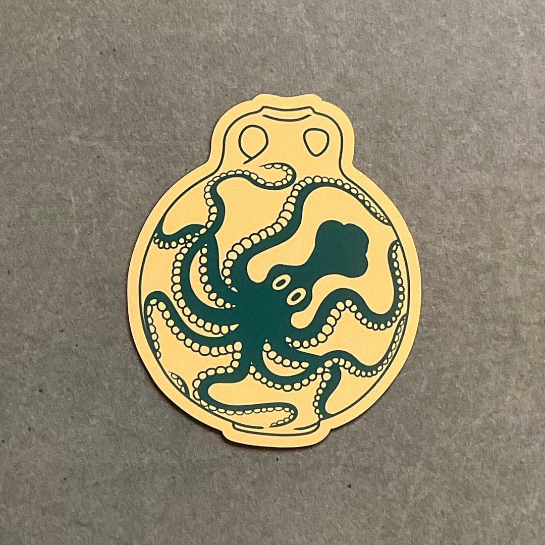 Minoan Octopus Magnet - Inspired by the Ancient Minoan Octopus Stirrup ...