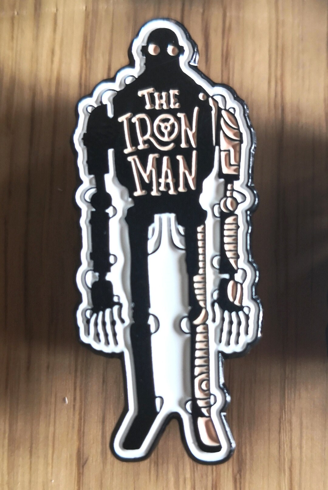 Enamel 'iron Man' Badge - Etsy UK