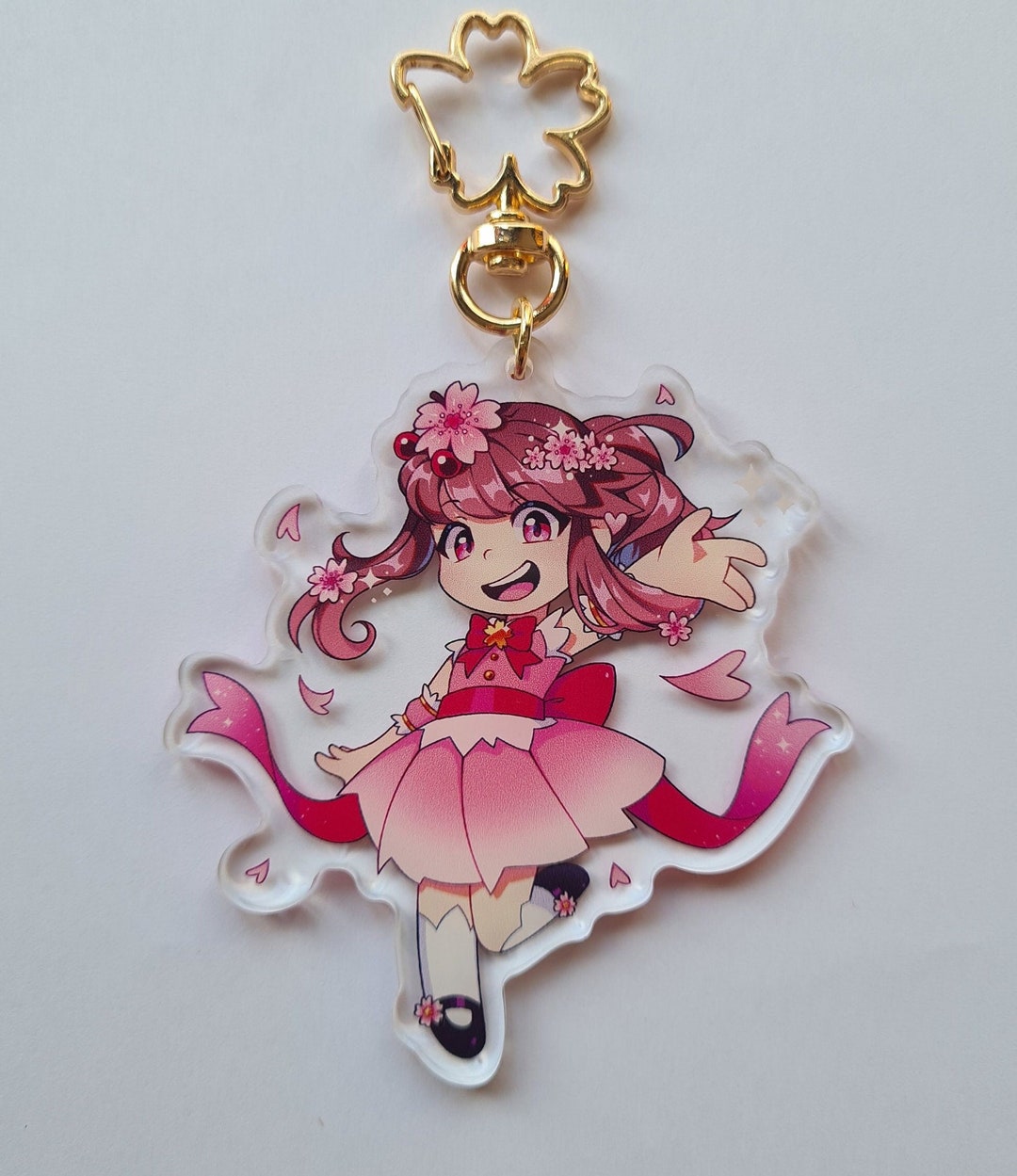 Sakura Kid Charm - Etsy