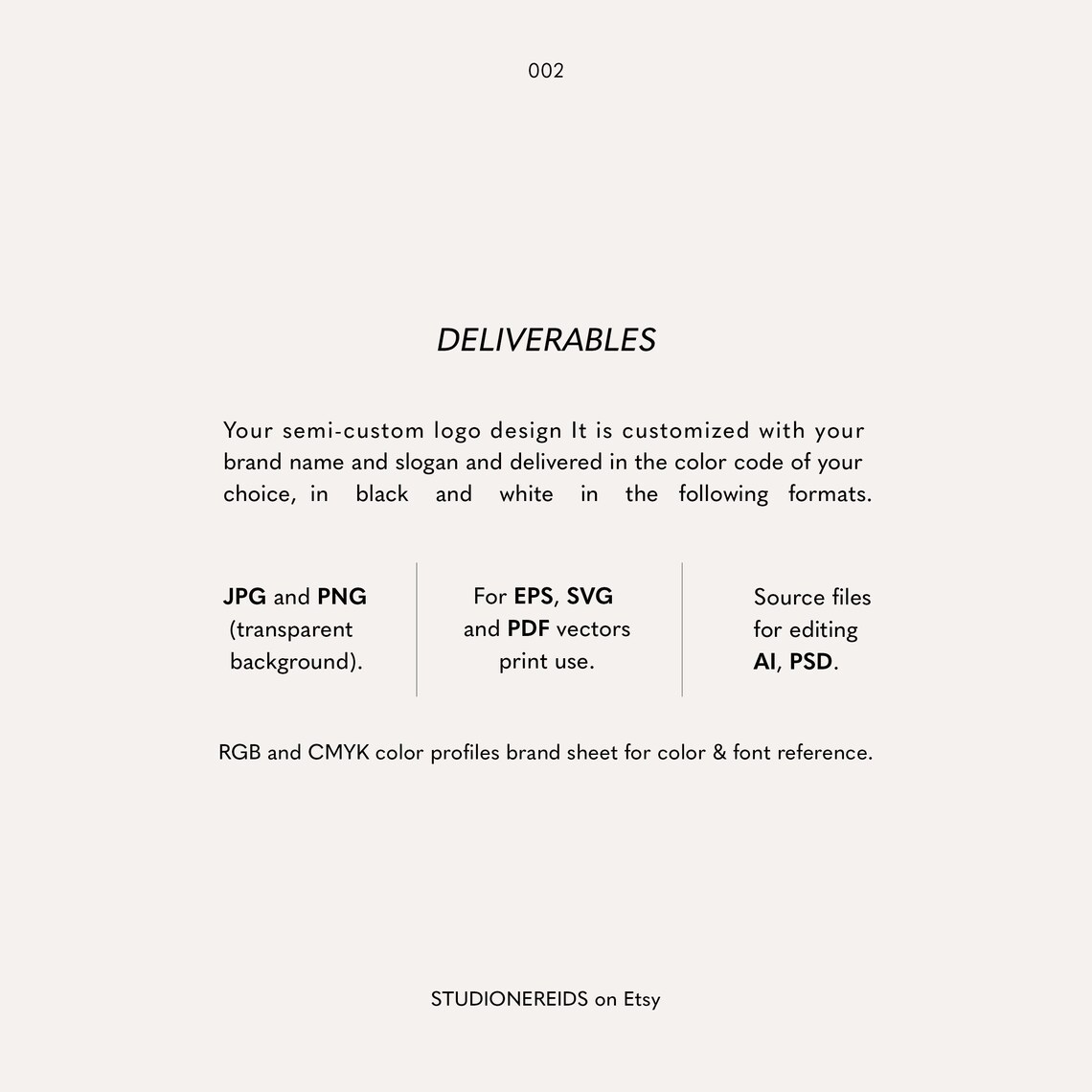 Custom Logo Design, Premade Logo, Text Only Logo, Minimalist Logo ...