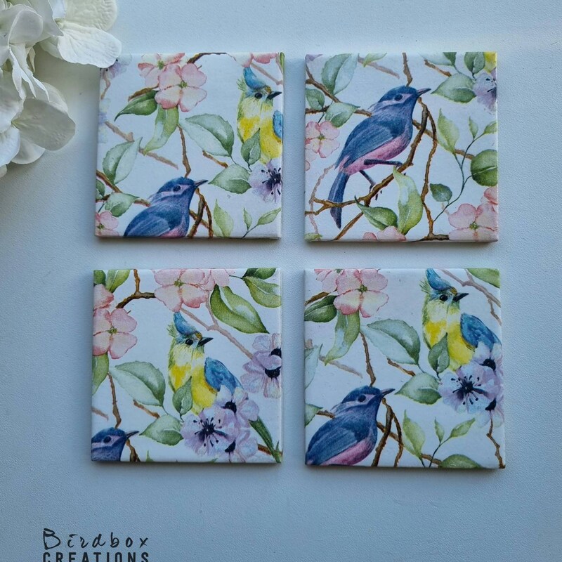 Decoupage Coasters - Etsy