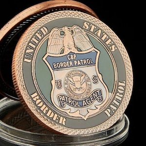 Challenge Coin: Beautiful Border Patrol Coin - Etsy
