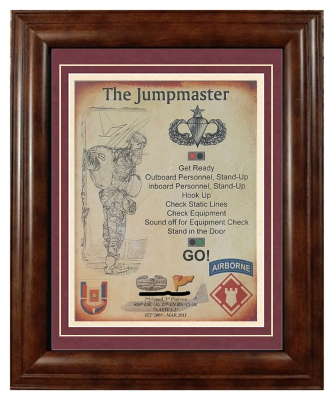 BEST U.S. Army Airborne "the Jumpmaster" 82nd 509th 173rd 25th ID ...