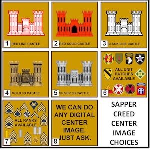 BETTER U.S. Army Sapper Creed Aged Parchment PERSONALIZED (with Coin ...