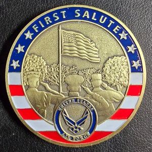 Challenge Coin: US Army Officer First Salute ALL Branches Available - Etsy