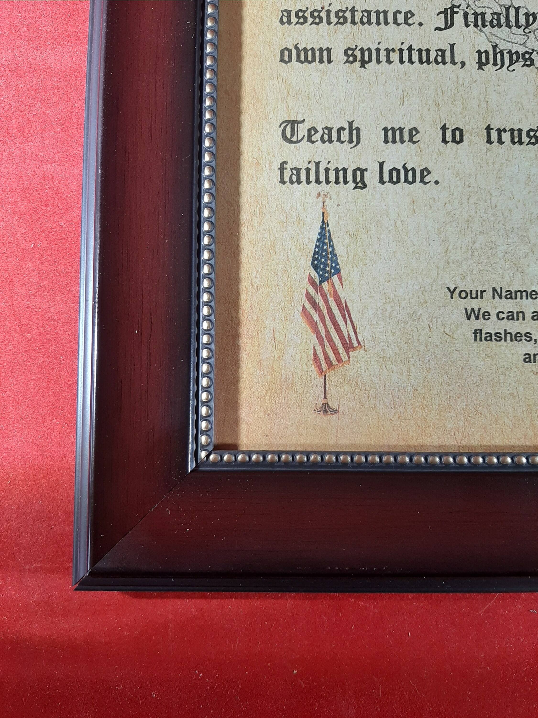 BETTER US Army Combat Medic's Prayer Aged Parchment | Etsy