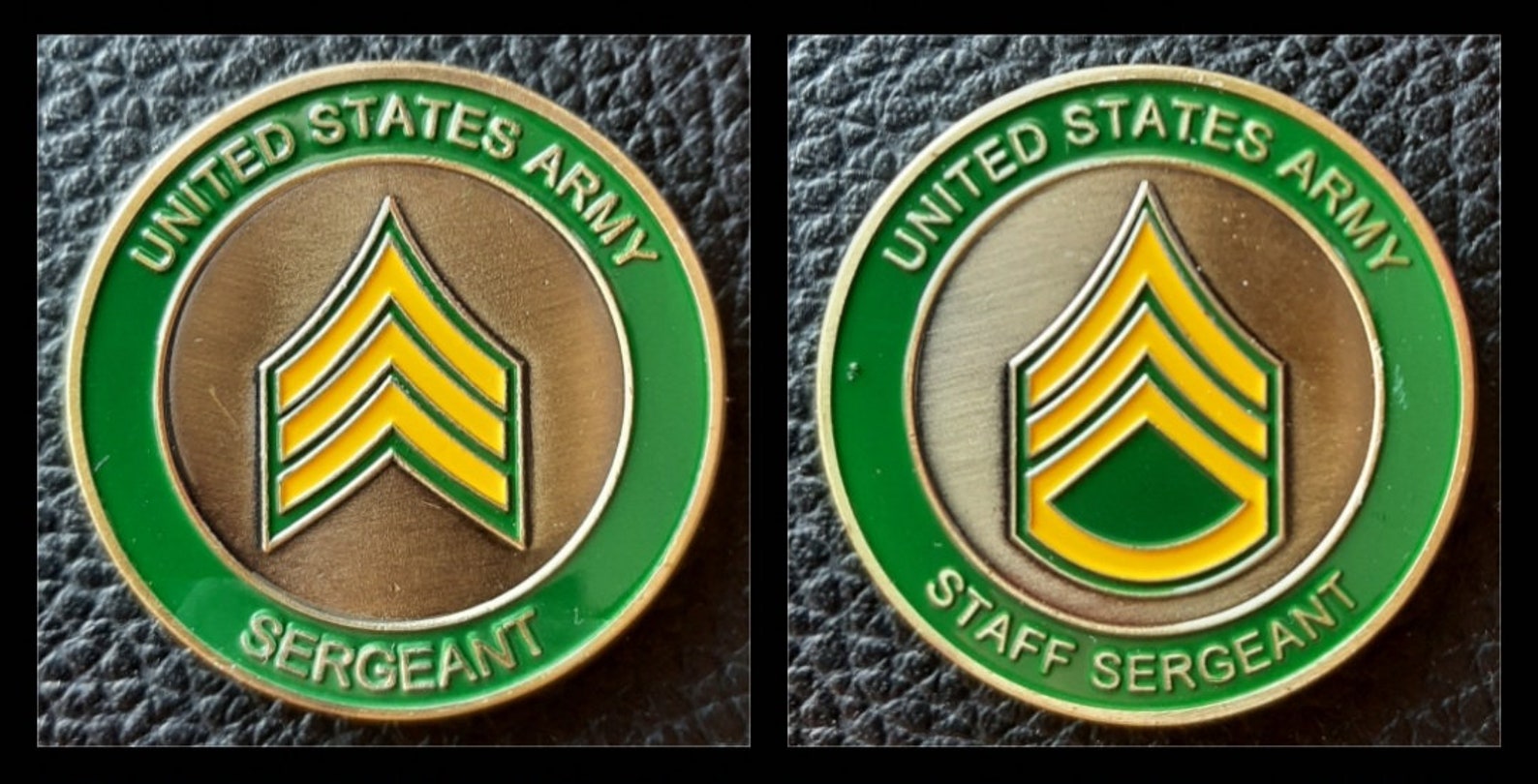 Challenge Coin: U.S. Army ALL Enlisted Ranks ENGRAVING AVAILABLE) - Etsy