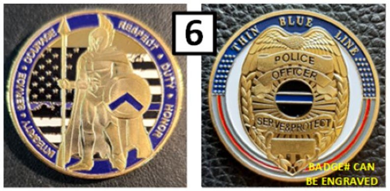 Challenge Coin: Police / Law Enforcement CHOICE of 7 Different Coins - Etsy