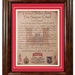 BEST U.S. Army Sapper Creed Aged Parchment Matted PERSONALIZED with ...