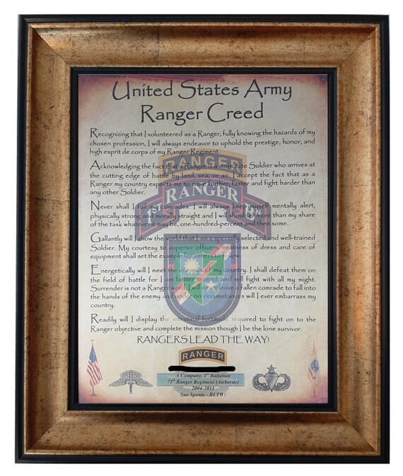 Army Ranger Creed Wallpaper