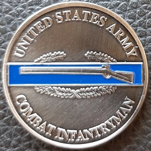 Challenge Coin Set: U.S. Army Infantry Benning, Iron Mike AND CIB One ...