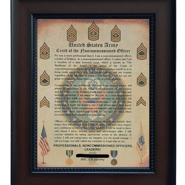 Army Nco - Etsy
