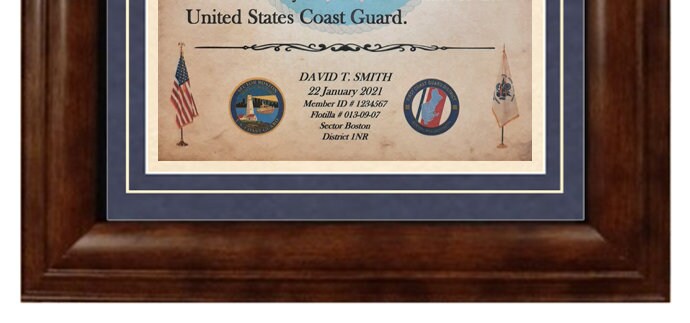 BEST U.S. Coast Guard Auxiliary Oath of Membership or Office - Etsy