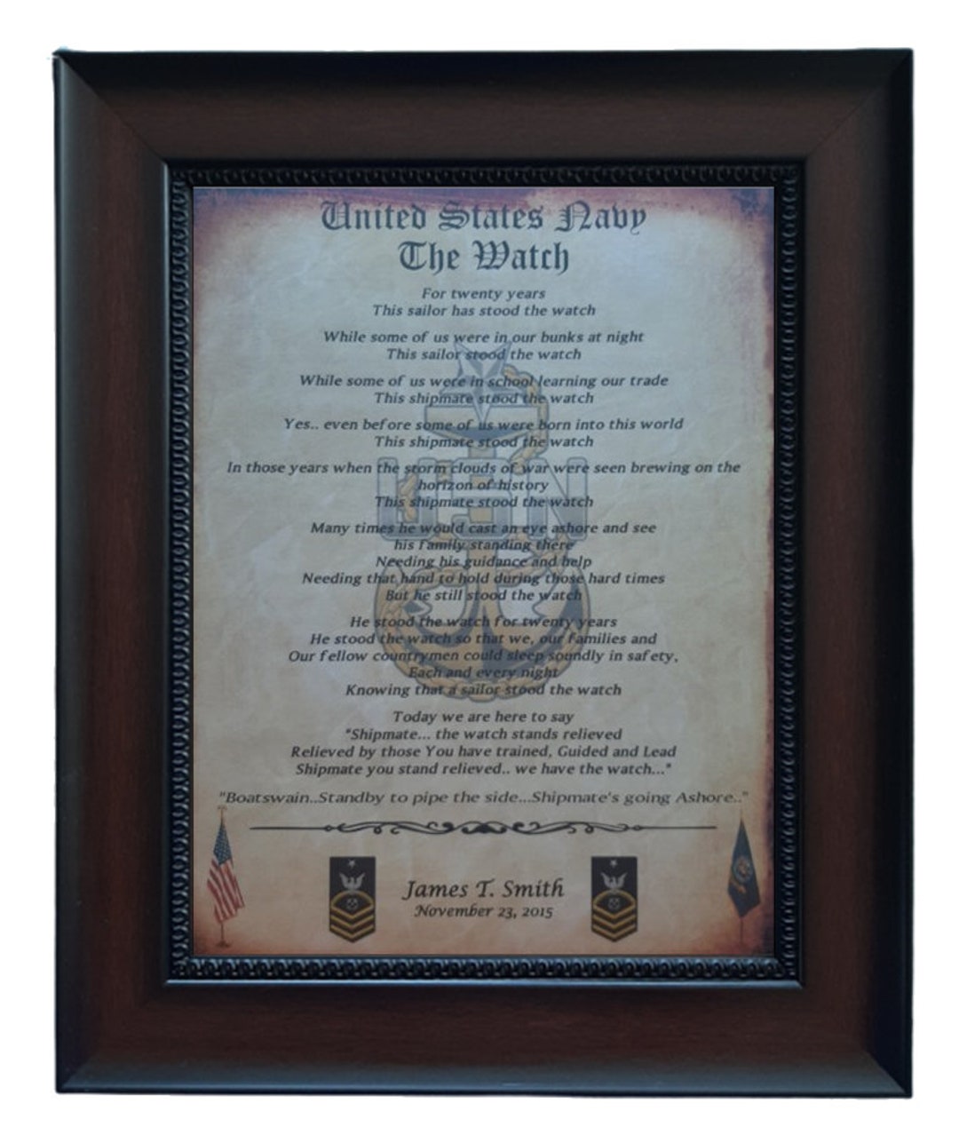 Sailor Retirement Poem