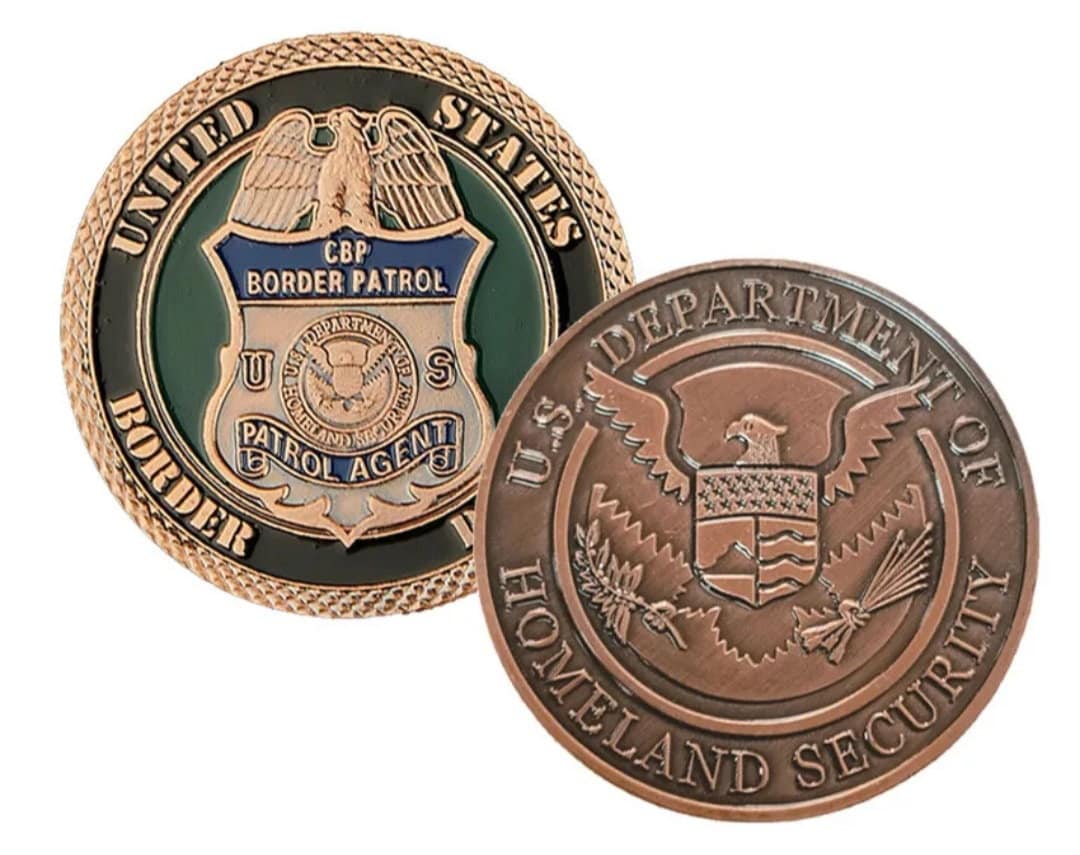 Challenge Coin: Beautiful Border Patrol Coin - Etsy