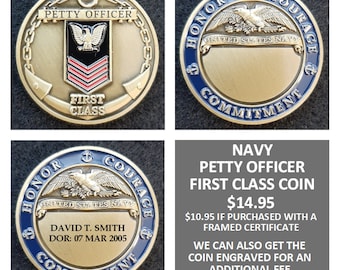 US Navy First Class Petty Officer Stencil Template Reusable Multiple ...